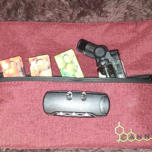 CANNY Smell Proof Backpack - Large Odor Resistant Travel Back Pack ...