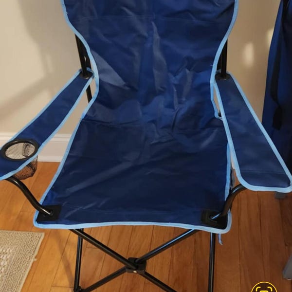 Custom Camping Chair Iron on Labels - Camping Labels // Fabric Chair ...