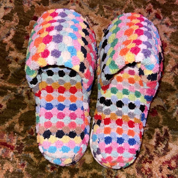 Cozy Cotton Slipper, Winter Slipper, Fluffy Slipper, Towel Mule ...