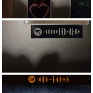 Custom Spotify Song Code Sticker Personalized Scannable Spotify Code ...