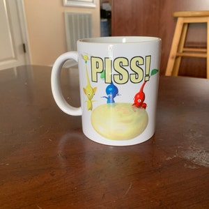 Pikmin PISS Mug - Etsy