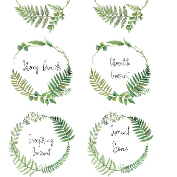 Wildflower Clipart, Botanical Hand Drawn Floral Png Files, Spring ...