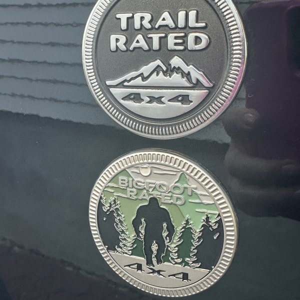 Bigfoot Rated | Metal Badge - Etsy