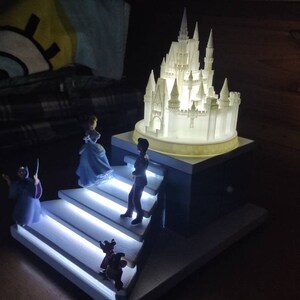 Cinderella Castle Wall Night Light Plug-in LED Disney - Etsy
