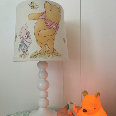 Classic Winnie the Pooh Nursery/accent Lamp, Pooh Piglet Eeyore Tigger ...