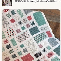 Quilt Pattern for Charm Packs, Easy Modern Beginner Quilt PDF Quilt ...