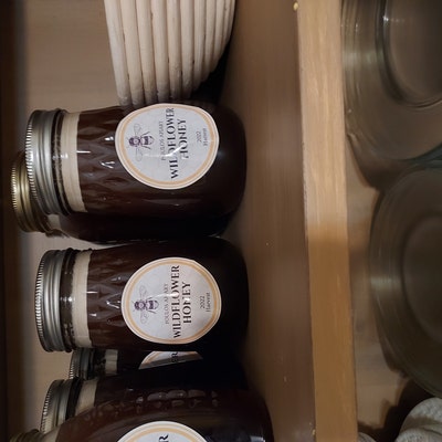 Raspberry Jam Labels Ready to Ship Canning Labels - Etsy