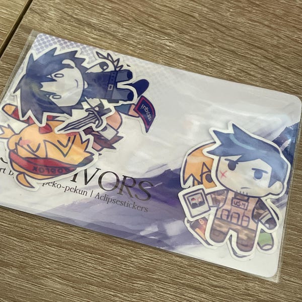 Roblox Forsaken Admins Glossy Vinyl Sticker Pack - Etsy