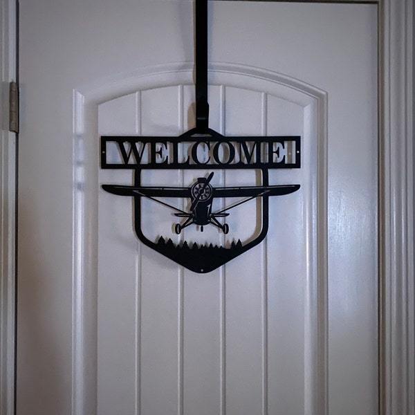 Airplane Monogram Front View, Pilot Gifts, Personalized Aviation Signs ...