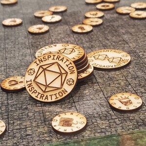 D&D Token Starter Set / Dungeon Master Tokens / DND Character, Enemy ...