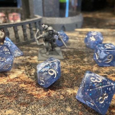 Storm Daddy Dice Sets Dnd 7 Piece, 11 Piece, 6D6 and 5D10. D&D Dice Set ...