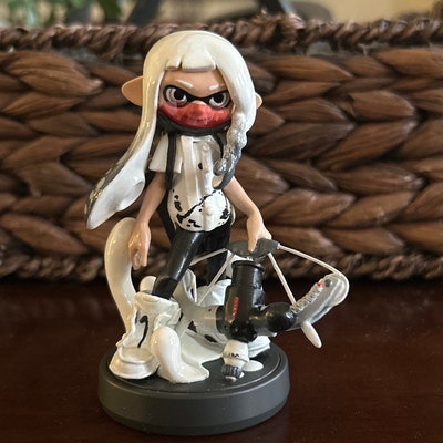 Custom Splatoon Amiibo Purple Inkling Boy Amiibo - Etsy