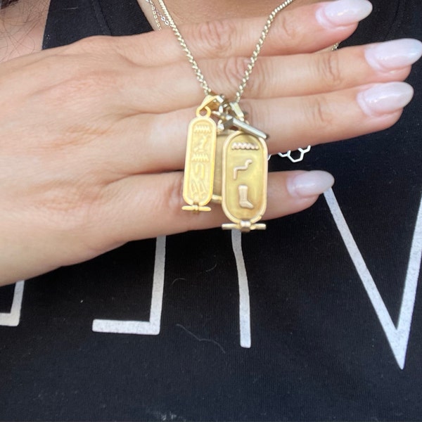 Sumerian Cuneiform Name Necklace, Anunnaki Pendant, Ancient Sumerian ...