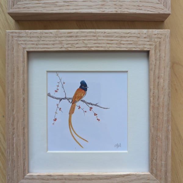 A2 Picture Frame Rustic Royal Blue Photo Frame Blue Frame Vintage Blue ...