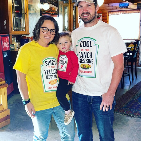 Group Costume Tee Shirt - Ketchup Mustard Relish Costumes - Condiment ...