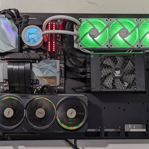 Wall Computer, Computer Wall Mount, Space Case, Open Case, Full ATX ...