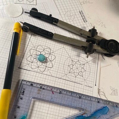 Blank Triangle Graph Paper Printable PDF - Etsy