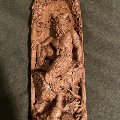 Pan God, Greek Statue, Ancient, Mythology, Wiccan, Wicca, Altar, Witch ...