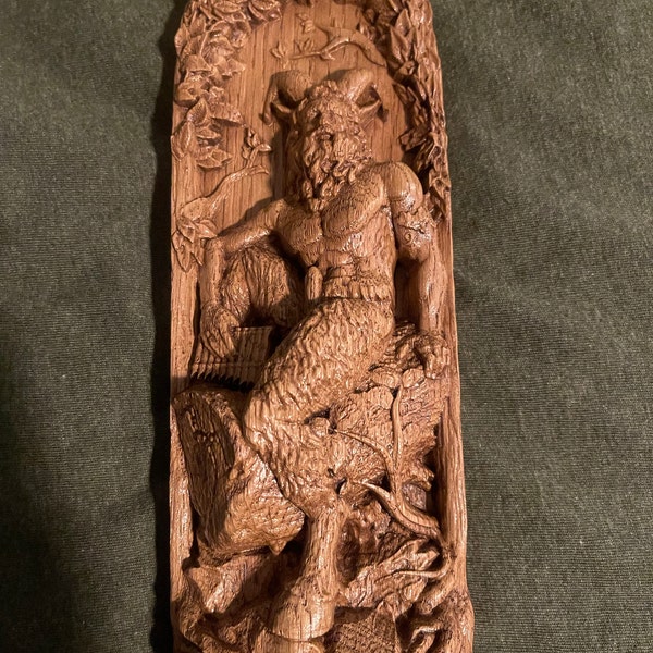 Pan God, Greek Statue, Ancient, Mythology, Wiccan, Wicca, Altar, Witch ...