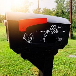 Rocking Chair Monogram Decals Set of 2 - Etsy