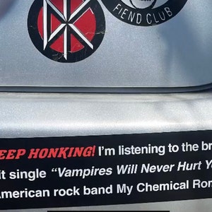 MCR Sending Cheer Your Way Gerard Folded Greeting Cards Birthday Card ...