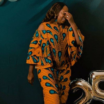 Kiki African Clothing for Women / African Dress / African Print Dress ...