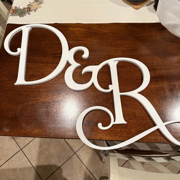 Wedding Initials Sign, Wedding Sign, Initials Sign, Wedding Initials ...