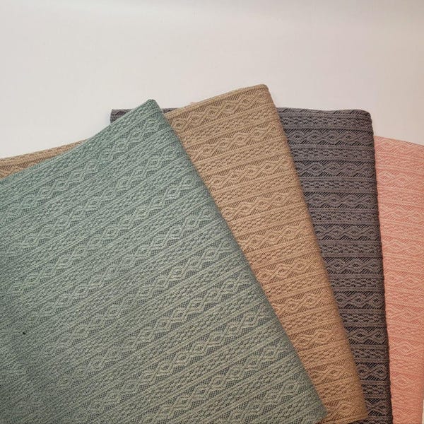 Double Layered, Quilted Padding, Washed Cotton Fabric in 30 Colours - Etsy