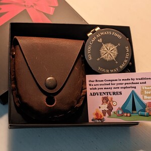 Anniversary Gift for Him, Gifts for Boyfriend, Personalized Compass ...