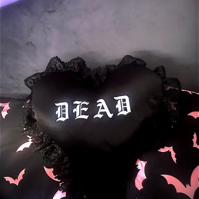 Custom Ruffle Heart Cushion Cute Throw Pillow Scatter Cushion Cute Home ...