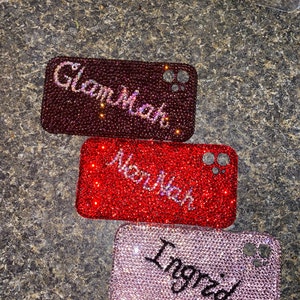 Bling Out Phone Cases Rhinestone With Design Pattern Make on | Etsy