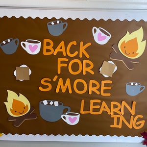 Back to School Bulletin Board Set Teacher Bulletin Board Cutouts Fall ...