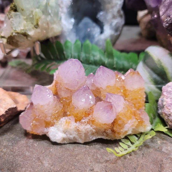 Ametrine Spirit Quartz Crystal Amethyst Spirit Quartz Purple Spirit ...