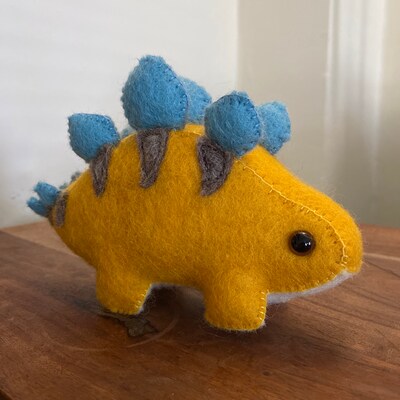 PDF Pattern Felt Stegosaurus Dinosaur Plush - Etsy