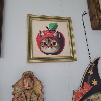 8x8 Inch Gold Square Frame Simple Cottage-style Rounded Bead Profile ...