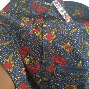 Nsubura Wishing Well African Print Ankara Wax Polyester Fabric 6 Yards ...