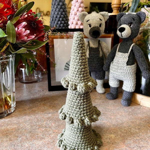 Bobble Christmas Trees Crochet Pattern, Christmas Tree Crochet Pattern ...
