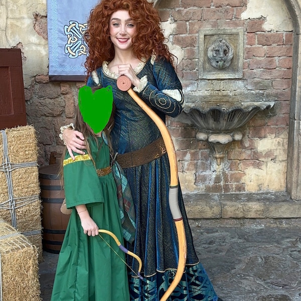 Merida Costume - Etsy