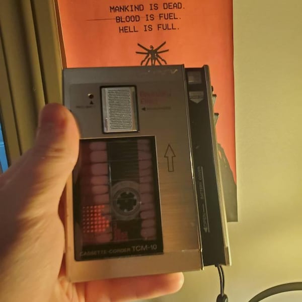 Ultrakill Infinite Hyperdeath (2020) Custom Cassette Tape Display ...