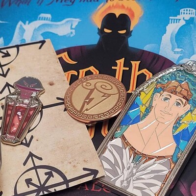 Symbol of the Gods Inspired Hard Enamel Pin - Etsy