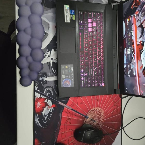 Honkai Star Rail Acheron Hand-painted Desk Mat Mousepad - Etsy