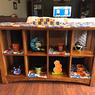 Happy Halloween / Happy Thanksgiving, Reversible Mini Blocks, Halloween ...