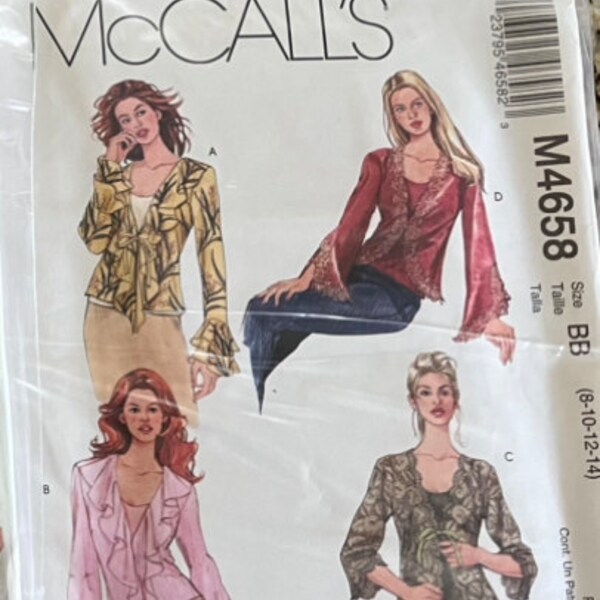 PENCIL SKIRT Pattern New Look 6444 Miss 8-18 High Waist Skirt Dart Fit ...