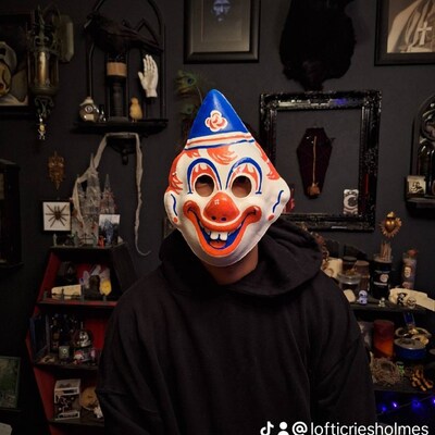 The 'clown' Mikey Adult Clown Mask 'clean' - Etsy