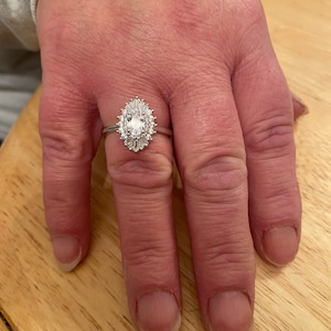 Sterling Silver Bold Ring Statement Ring Solid Silver | Etsy