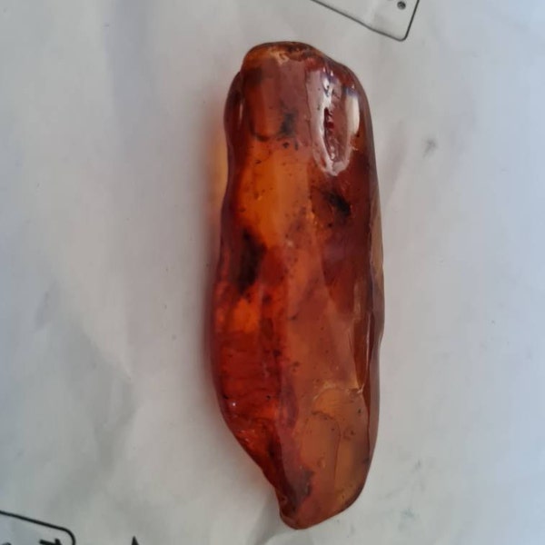 Genuine Baltic Amber Gemstone 19.08 Gram - Etsy