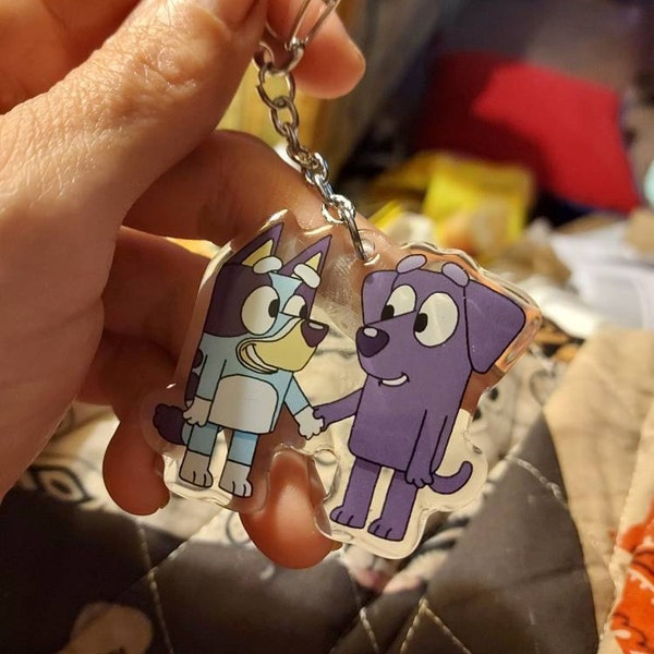 Bluey Buttons Goes Out. - Etsy