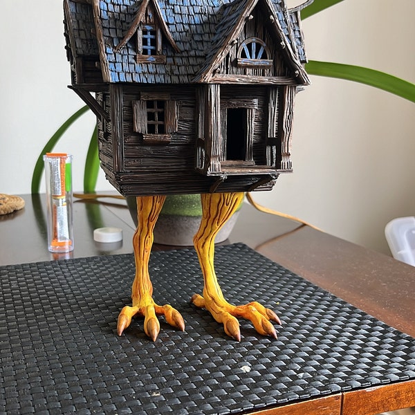 Dnd Baba Yaga Hut Witch Cottage Curse of Strahd Shadow Fey Tabletop ...