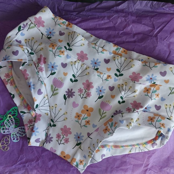 Trans Femme Knickers, Tucking, Untucking, Pink With Stars, Ready to ...