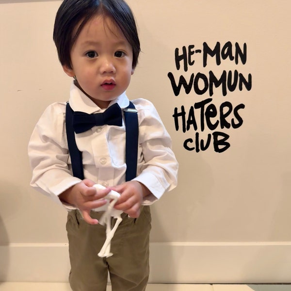 He Man Women Haters Club Decal, Little Rascals Stickers, Movie Stickers ...